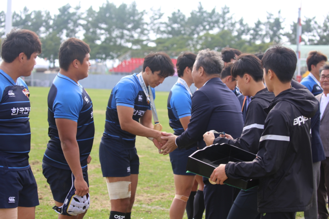 한국전력공사·배재고, 제105회 전국체육대회 럭비 일반부·18세 이하부 우승 - 머니투데이