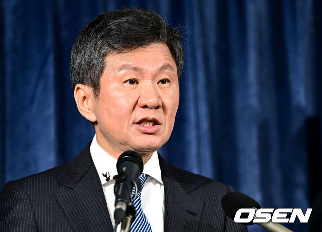 정몽규 4선 도전하나... KFA, 산하 연맹 단체장 4명 연임 신청 승인 - 머니투데이