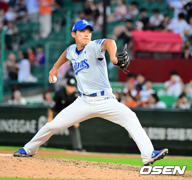 ‘부상→군입대→사회인 야구→대학 진학→프로 지명’ 굴곡 많은 154km 파이어볼러, 삼성 계투진의 새 활력소 될까 - 머니투데이