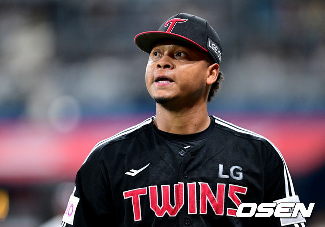 승승승승승승승패*승승승승패*→혼자서 2패…LG 유일 고민거리 ‘엘동원’, 151km 던지면 뭐하나, ⅔이닝 8실점→홈런 3방 4실점 - 머니투데이