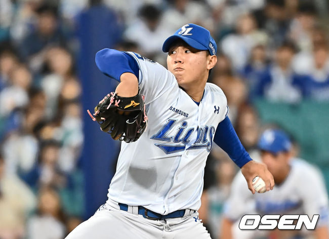 ‘1사 2,3루→최고 153km 연속 3구 삼진’ 배찬승, 리즈 시절 오승환 연상되네! “무조건 막아낸다는 생각뿐” [오!쎈 대구] - 머니투데이