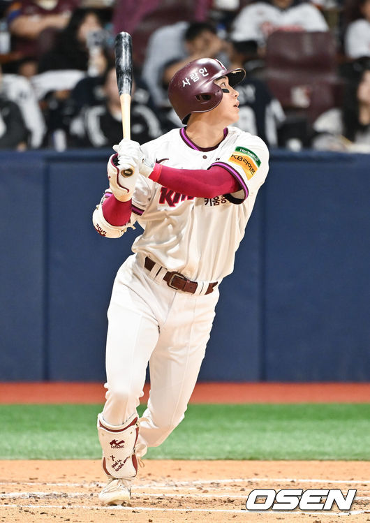 '1군 복귀' 이주형 3번 CF&푸이그 7번 DH, 엄상백 상대 파격 라인업 “한화 흐름도 좋지만 우리도 터닝포인트” [오!쎈 고척] - 머니투데이