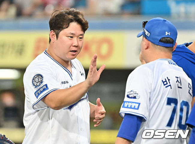 “히든카드였다고요?” 삼성 이승현, 담담한 겸손 속 빛난 1이닝 [준PO4]