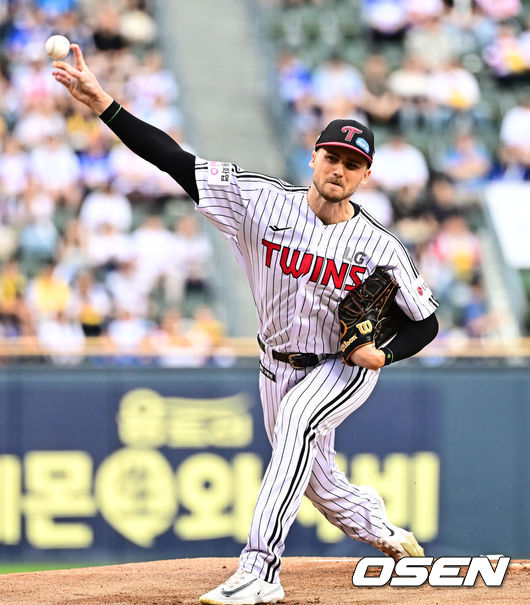 '역대 최초 LG-한화 맞붙다' 1차전 선발 문동주 vs 톨허스트, 강속구 대결이다 [KS 미디어데이] - 머니투데이