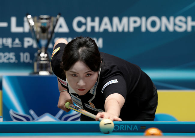 김가영-스롱 없어? 그럼 나!.. 김민아, 김상아 꺾고 LPBA 통산 4번째 정상 - 머니투데이