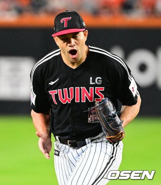 ‘또 무너진 김서현’ LG, 9회 6득점 대역전승→3승 1패 승기 잡았다…한화, 와이스 역투에도 충격의 역전패 [KS4 리뷰] - 머니투데이