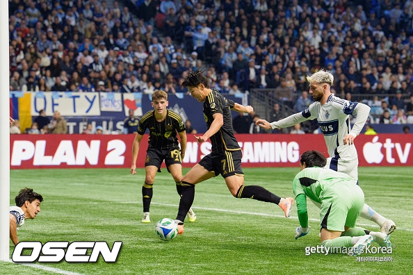 중계화면 정지 대참사! 'SON 2골 원맨쇼' LAFC, 2-2 연장 마무리→'피 말리는' 승부차기 돌입[연장 종료] - 머니투데이