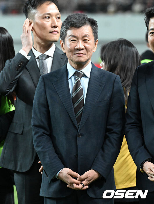 정몽규 KFA 회장 신년사 "원칙은 분명하게, 결과에는 책임...2026년 한국 축구 청사진 제시" - 머니투데이